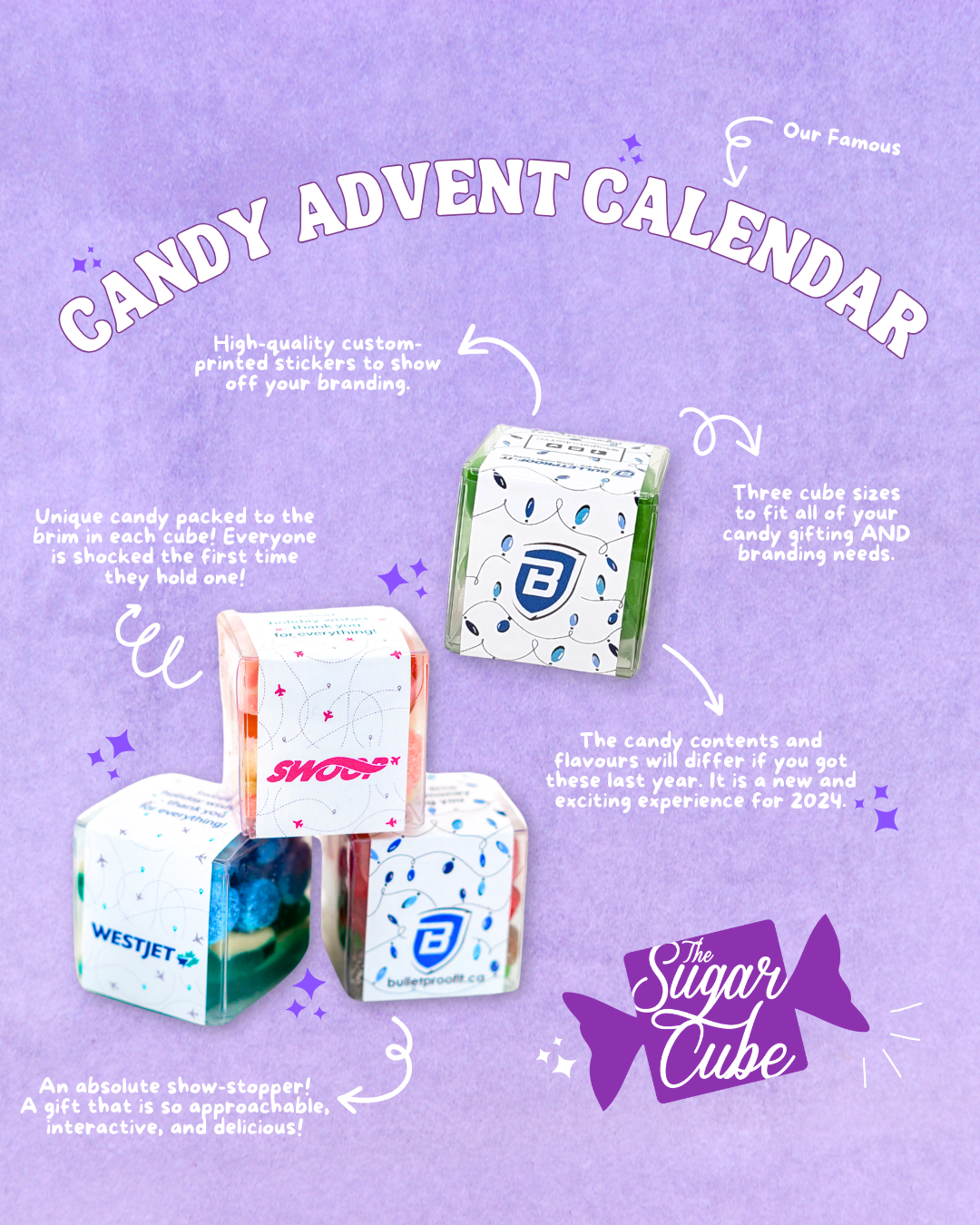 Corporate Candy Advent Calendars – The Sugar Cube